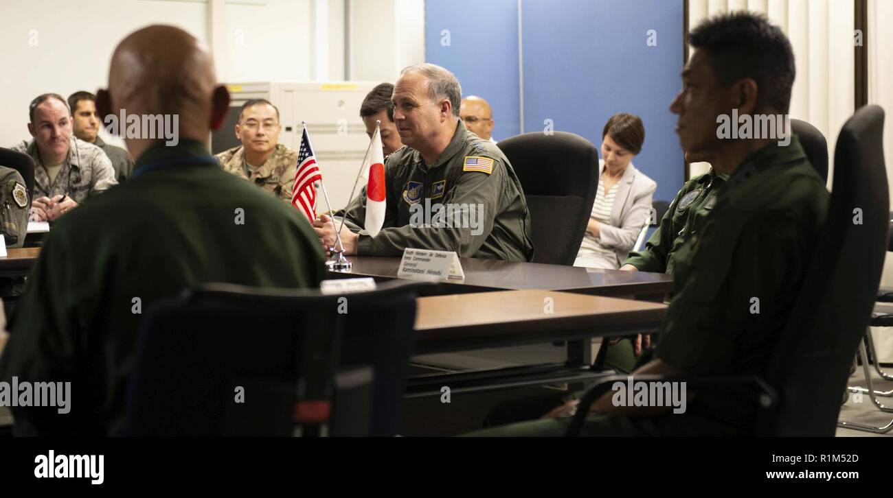Lt. Gen. Jerry Martinez, U.S. Forces, Japan, commander, attends a ...