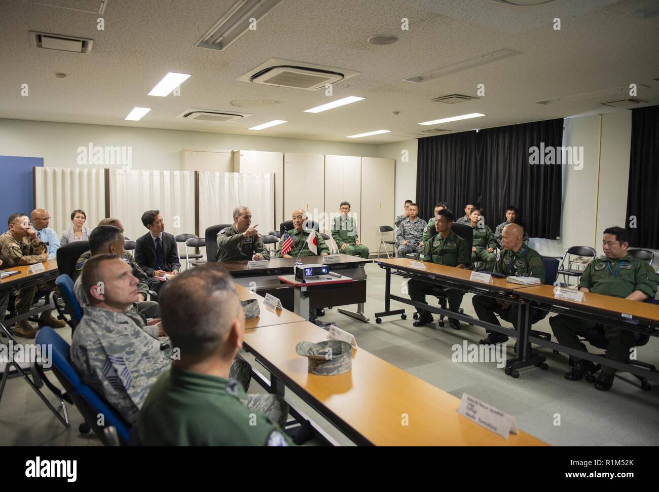 Lt. Gen. Jerry Martinez, U.S. Forces, Japan, commander, attends a ...
