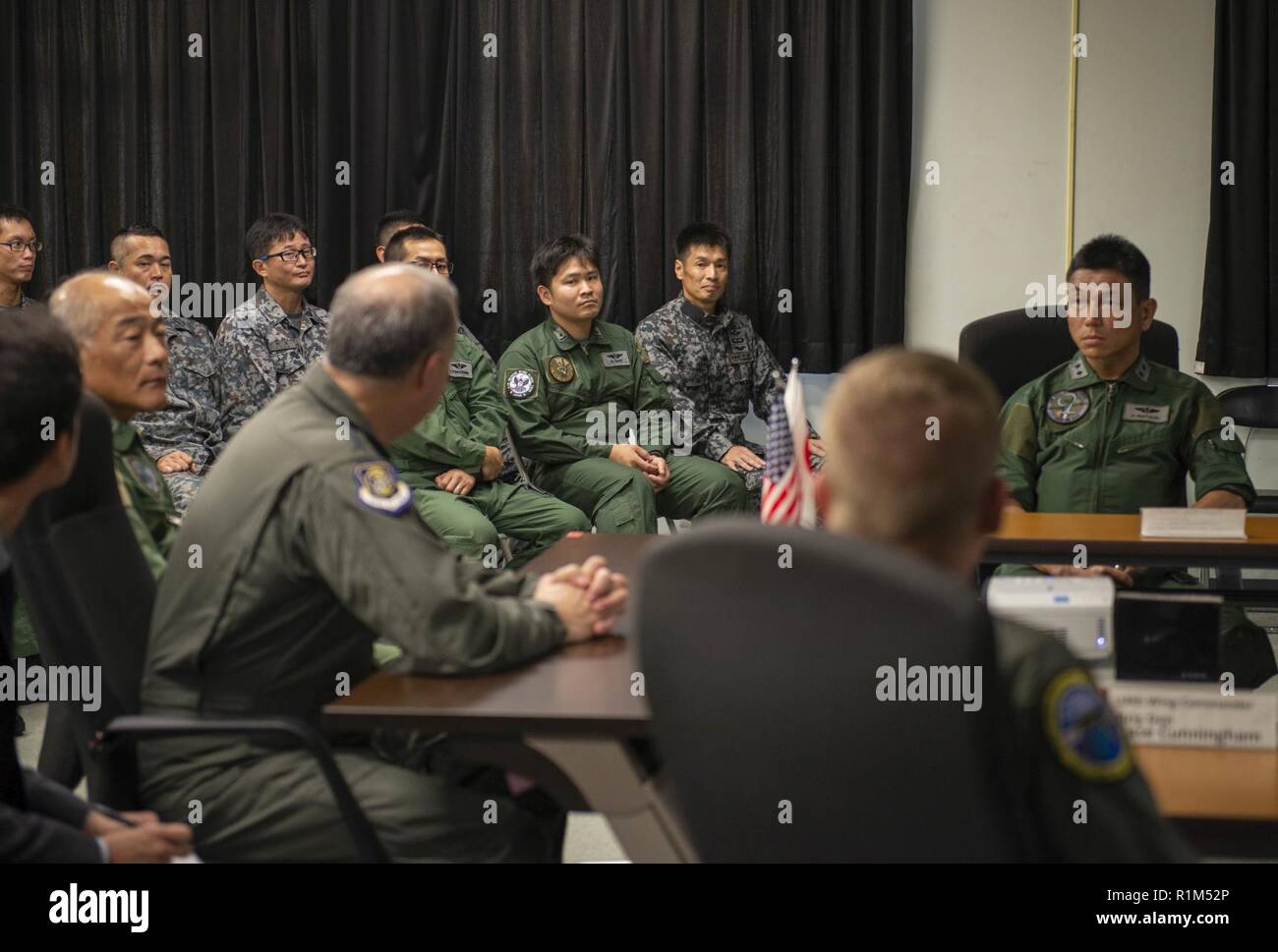 Lt. Gen. Jerry Martinez, U.S. Forces, Japan, commander, attends a ...