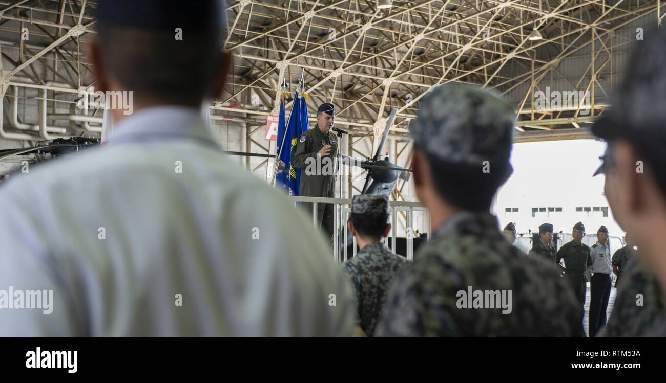 Lt. Gen. Jerry Martinez, U.S. Forces, Japan, commander, addresses Japan ...