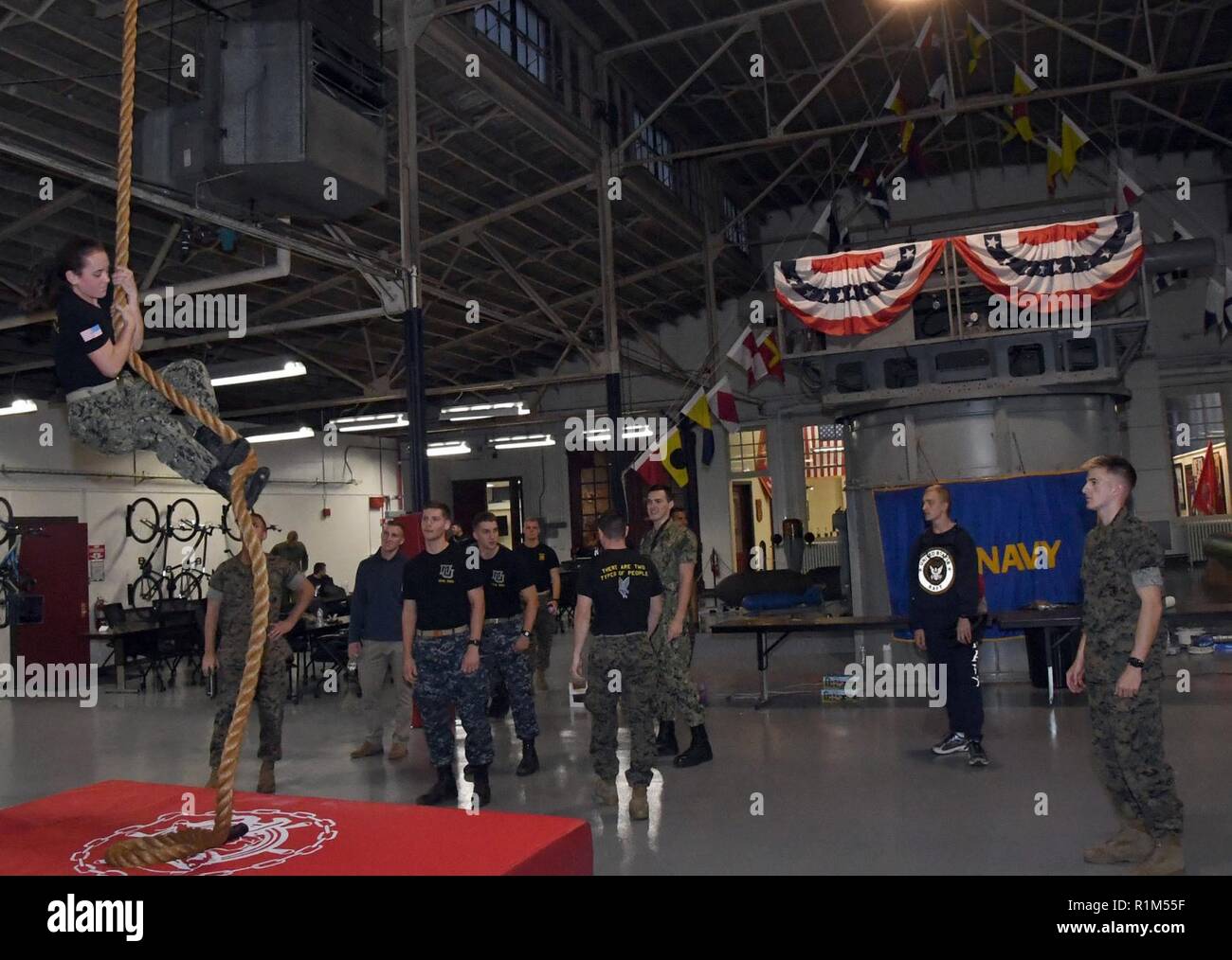 Marquette university naval reserve officers corps nrotc hi-res stock ...