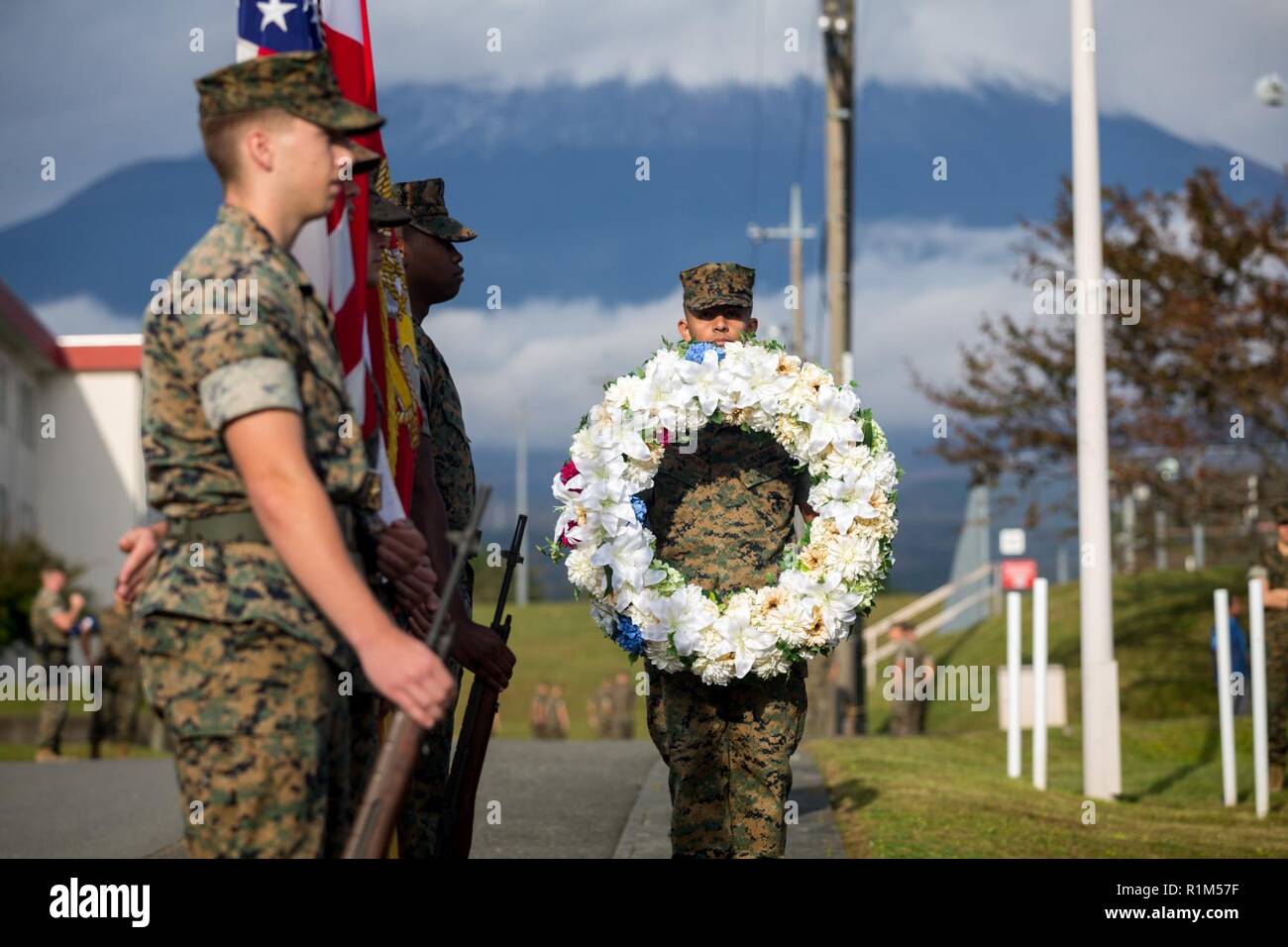 U.S. Marine Corps Cpl. Oswaldo Cortesrojas, supply clerk, Combined Arms ...