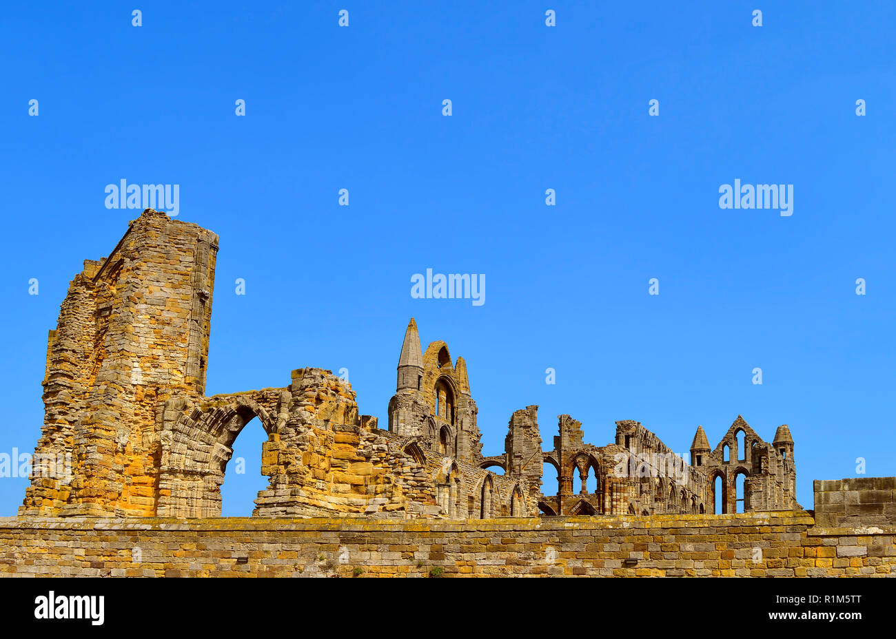 Whitby Abbey a 7th-century Christian monastery is a Grade I Listed ...