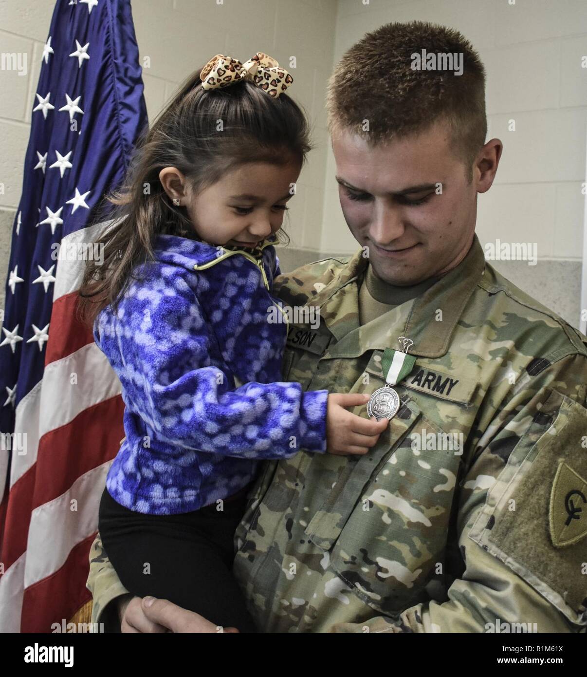 Saving a child soldier hi-res stock photography and images - Alamy