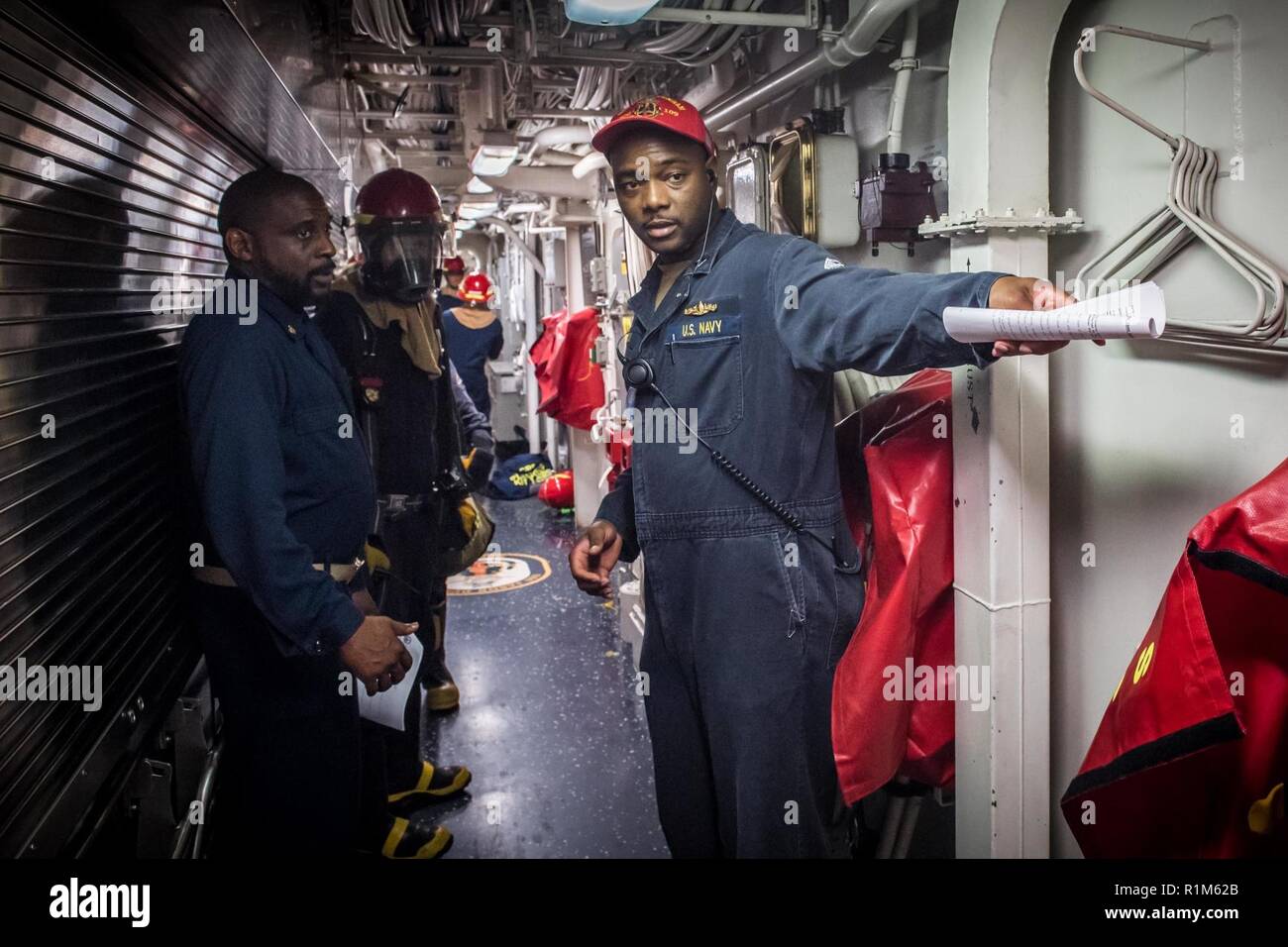U.S. 5TH FLEET AREA OF OPERATIONS (Oct. 18, 2018) Lt. Antonio Thompson ...