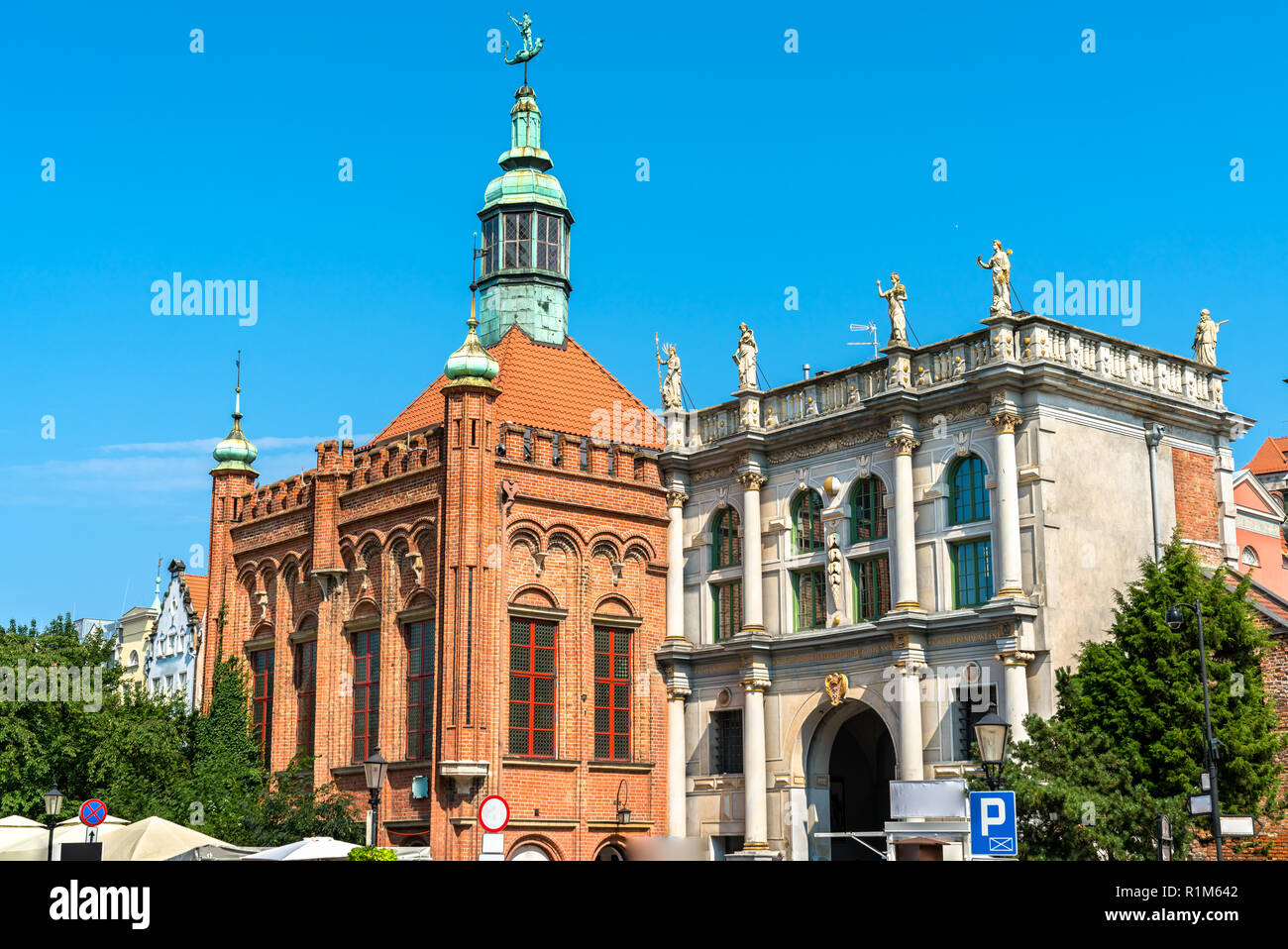 The Golden Gate in Gdansk, Poland Stock Photo - Alamy