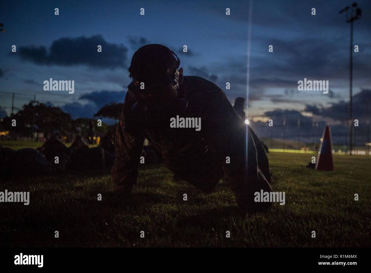 U.S. Marines with Headquarters Battalion, Marine Corps Base Hawaii ...