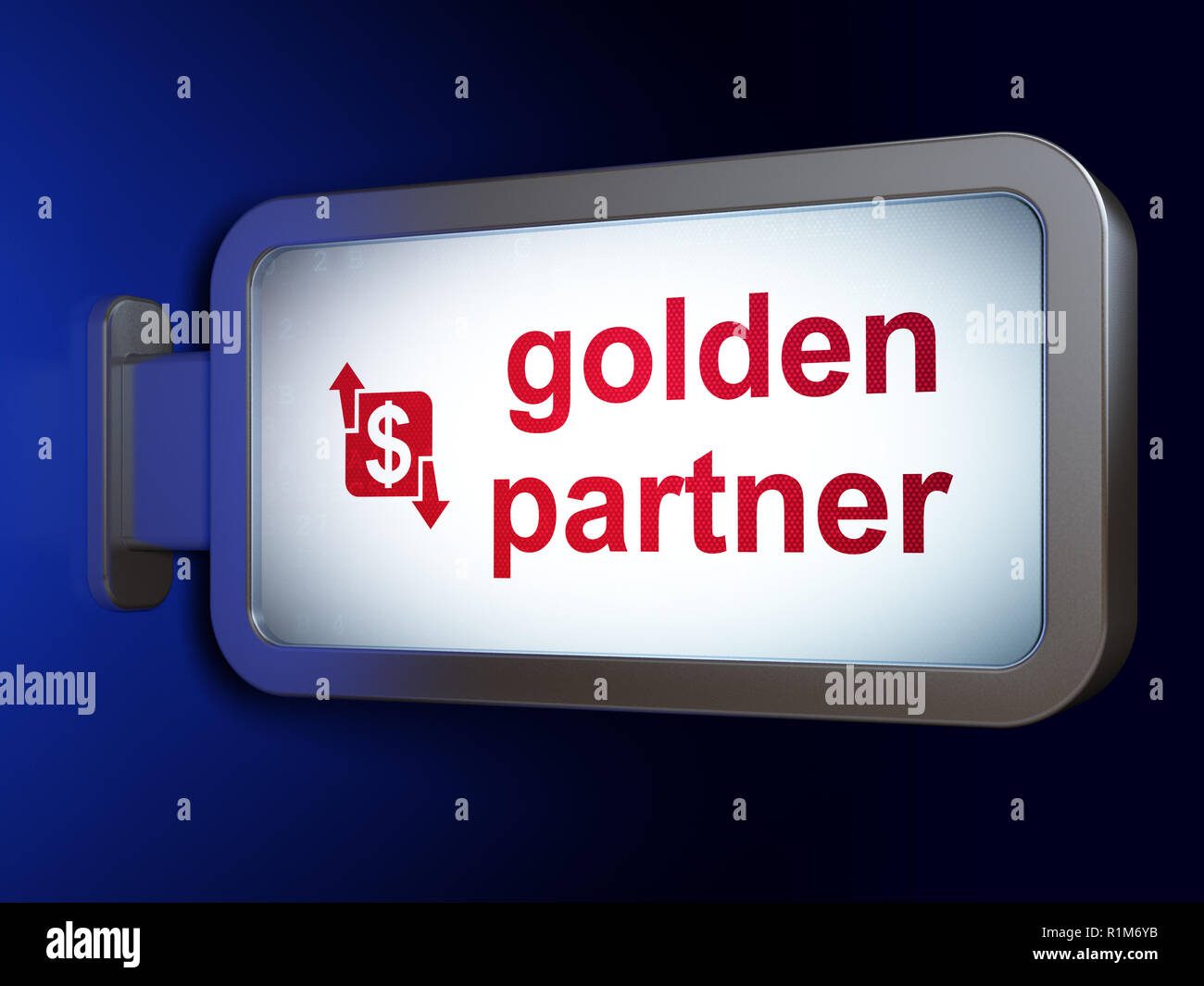 Finance concept golden partner hi-res stock photography and images - Alamy