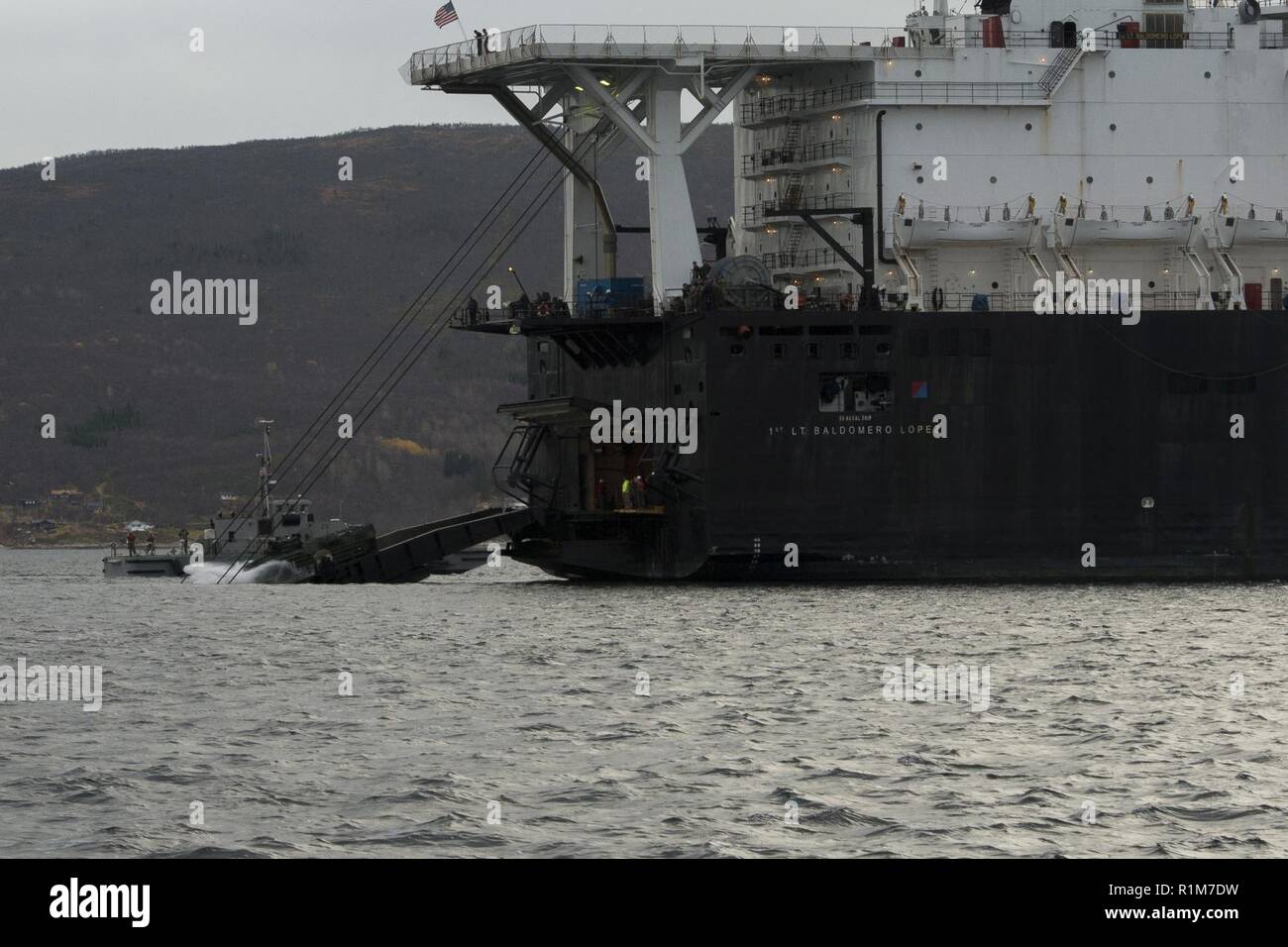 (Oct. 17, 2018)- An assault amphibious vehicle with 2nd Assault ...