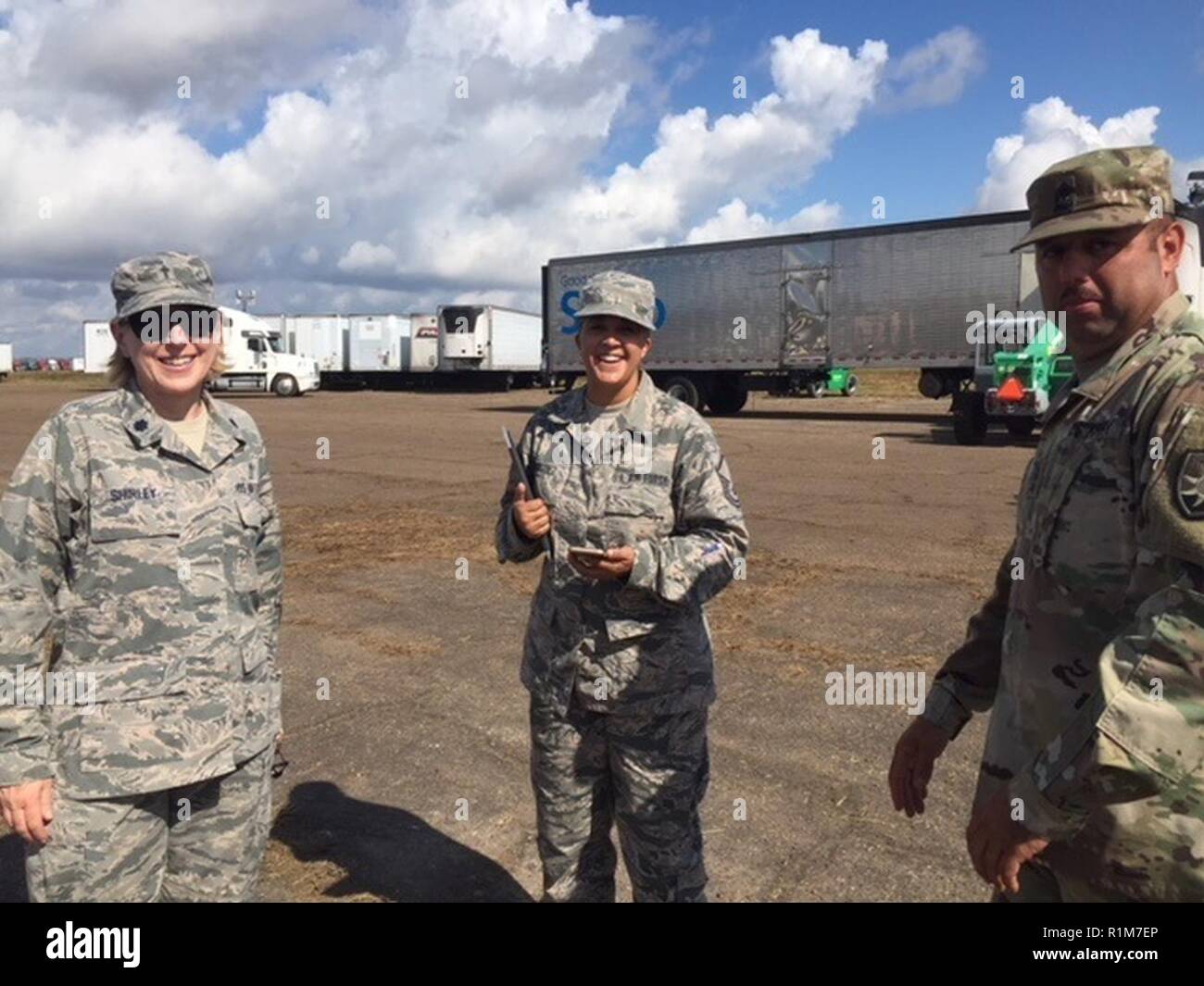 Ch, Lt. Col. Emilie Hawkins, Wing Chaplain, 125th Fighter Wing visit ...