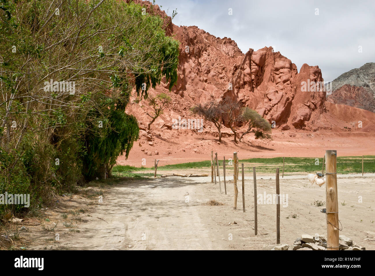 Beautiful seven color mountains in Purmamarca, Argentina Stock Photo ...