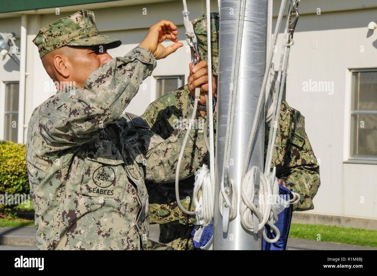 OKINAWA, Japan (Oct. 22, 2018) Command Master Chief Alonso Cadena ...