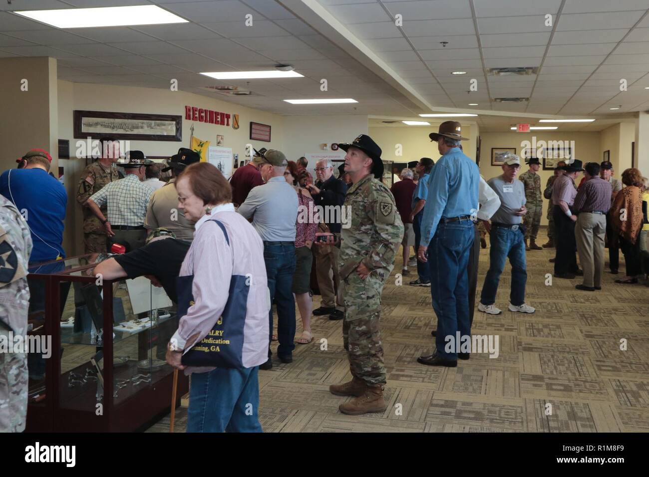 FORT BENNING, Ga. (Oct. 18, 2018) – Members of the 14th Cavalry ...