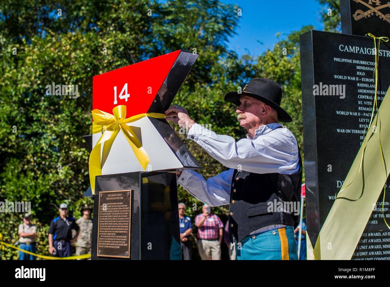 FORT BENNING, Ga. (Oct. 18, 2018) – Members of the 14th Cavalry ...