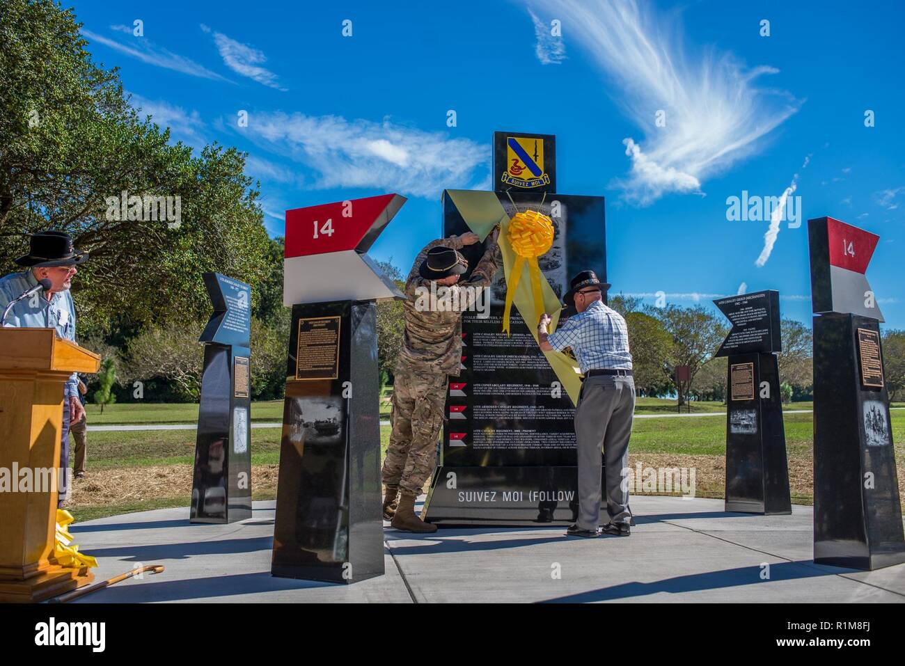 FORT BENNING, Ga. (Oct. 18, 2018) – Members of the 14th Cavalry ...