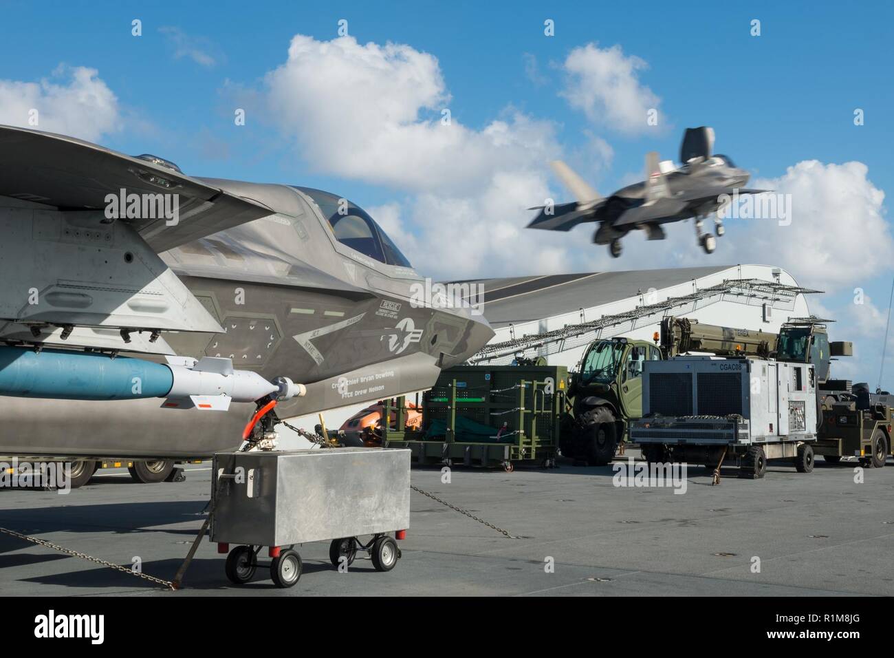 Royal Navy Commander Nathan Gray, test pilot with the F-35 Pax River ...
