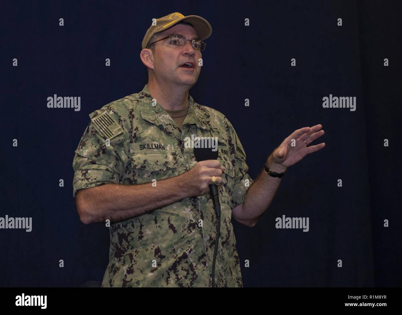 REYKJAVIK, Iceland (Oct. 18, 2018) Rear Adm. Brad Skillman, commander ...