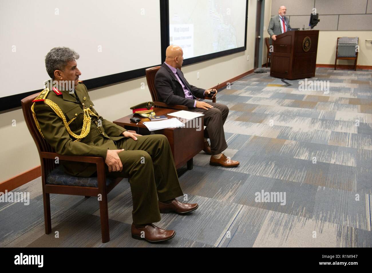 Iraqi Staff Lt. Gen. Abdul-Wahab al-Saedi, deputy commander, Iraqi ...