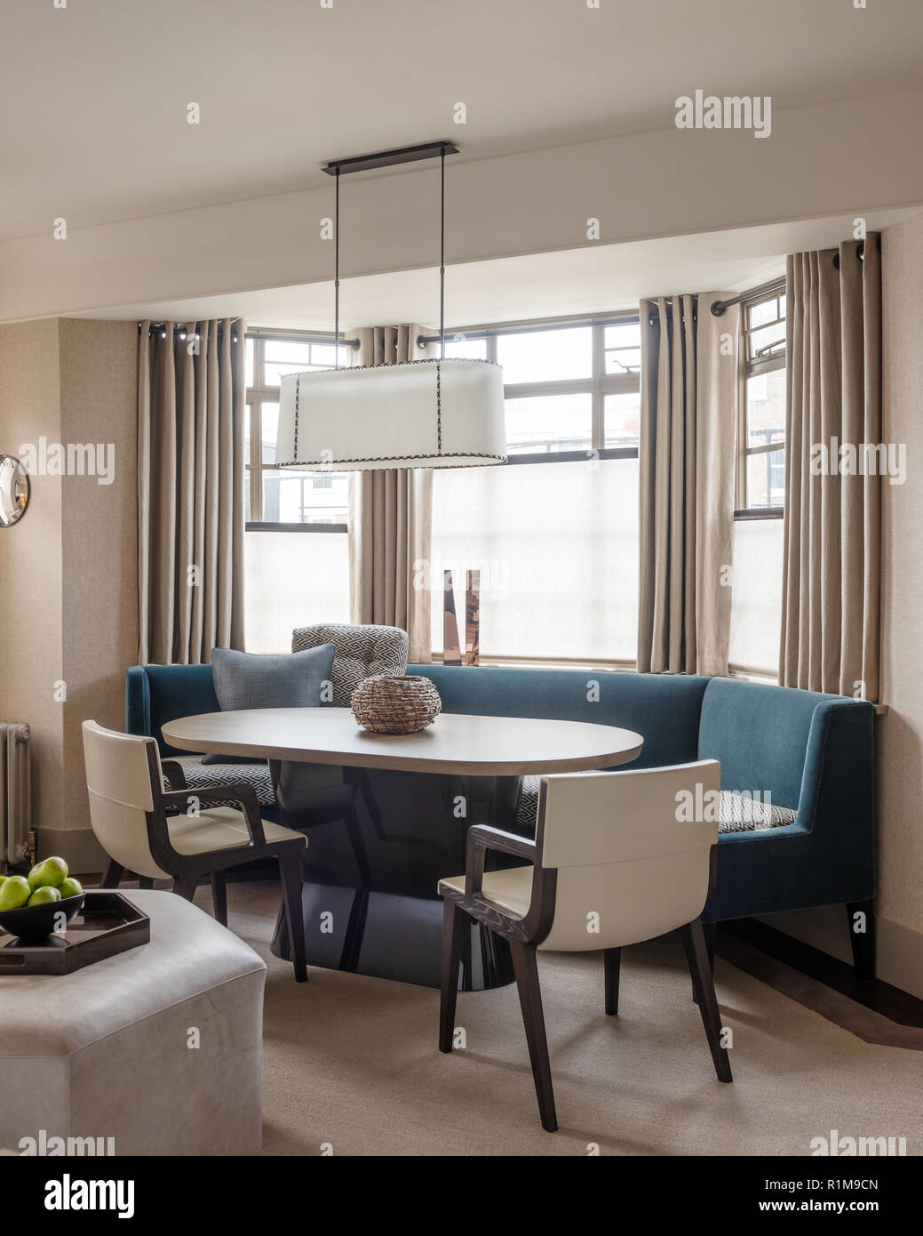 Bay Window In Dining Room