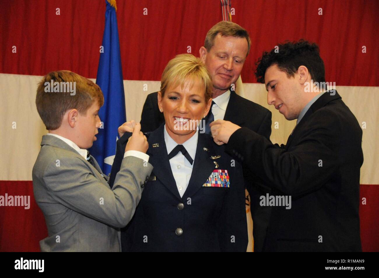 Col. Shanna M. Woyak, former vice wing commander of the 152nd Airlift ...