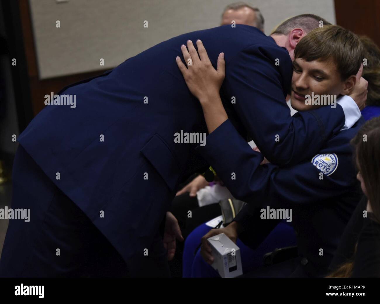 Maj. Todd Abshire celebrates his retirement at McConnell Air Force Base ...