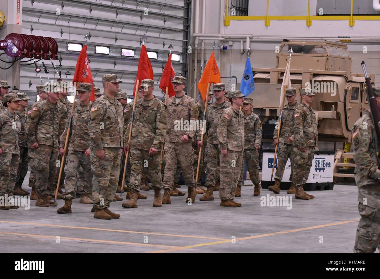 New York Army National Guard Soldiers of the 152nd Brigade Engineer ...