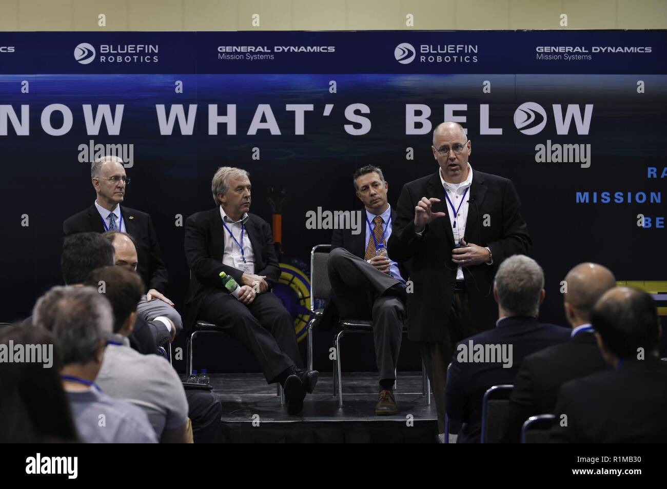 CHARLESTON, S.C. (Oct. 23, 2018) Dr. Scott Harper, program manager for ...