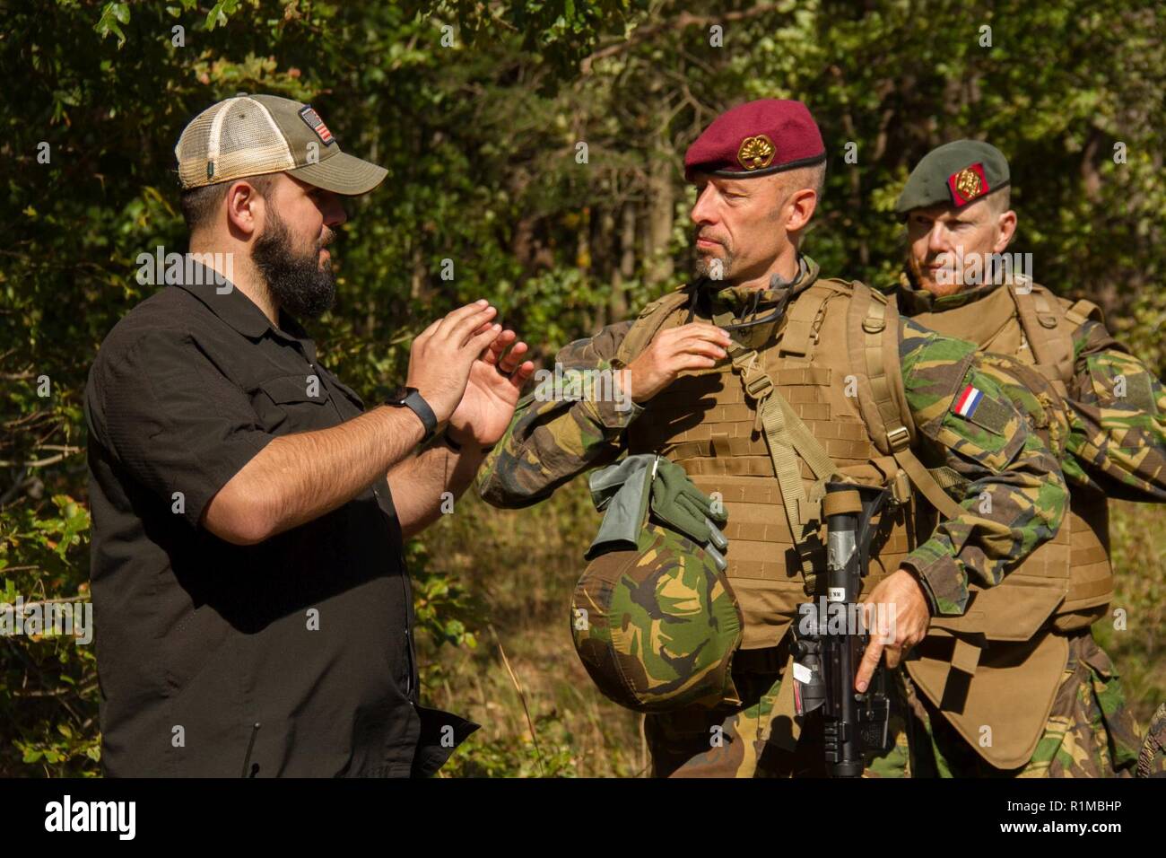 Netherland marine corps information operations task for hi-res stock ...