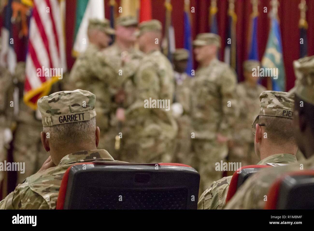 U.S. Army Lt. Gen. Michael X. Garrett, U.S. Army Central commander ...