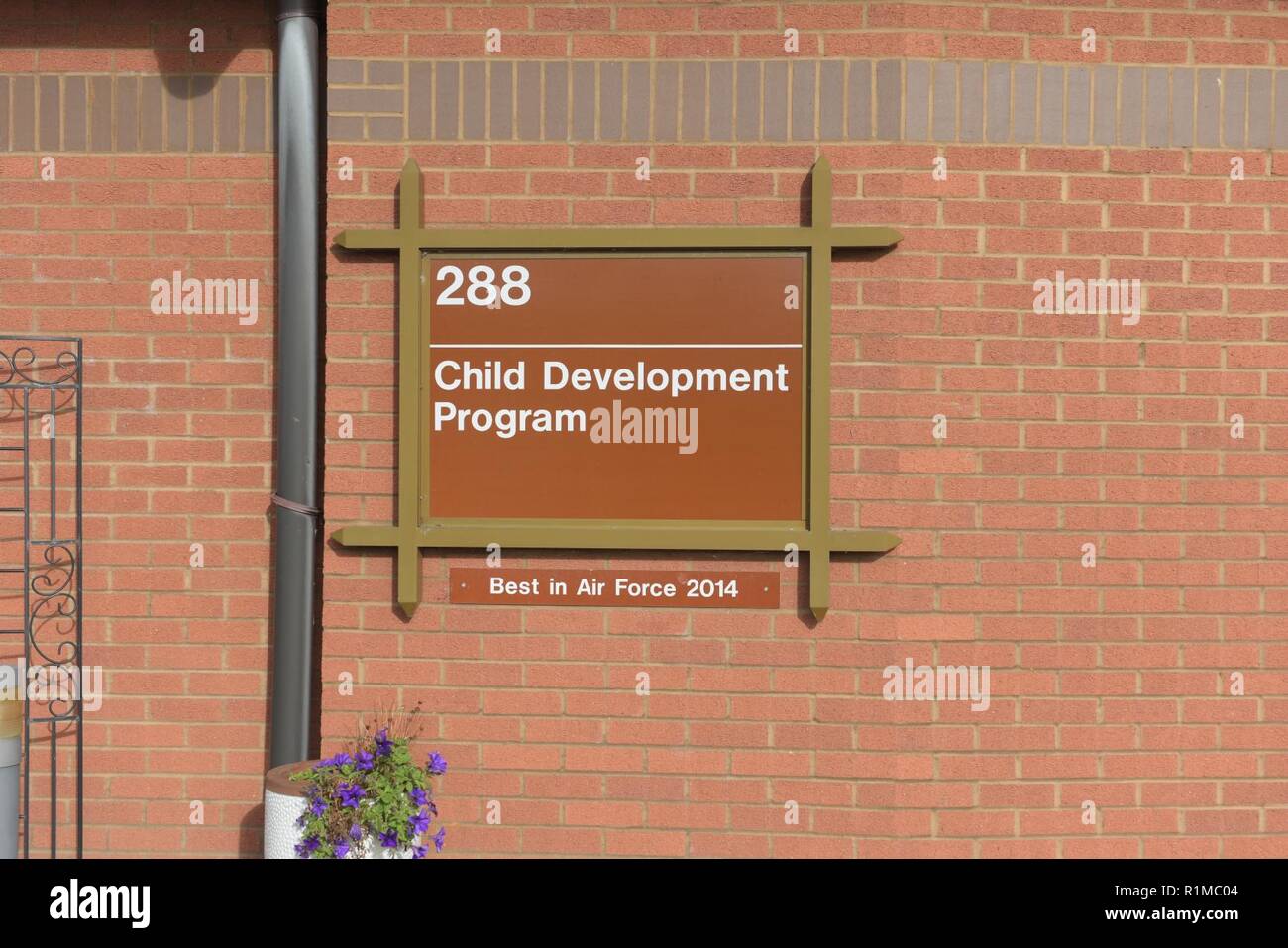 U.S. Air Force child development center in building 288 at RAF ...