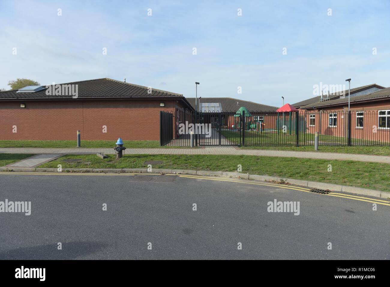 U.S. Air Force child development center in building 288 at RAF ...