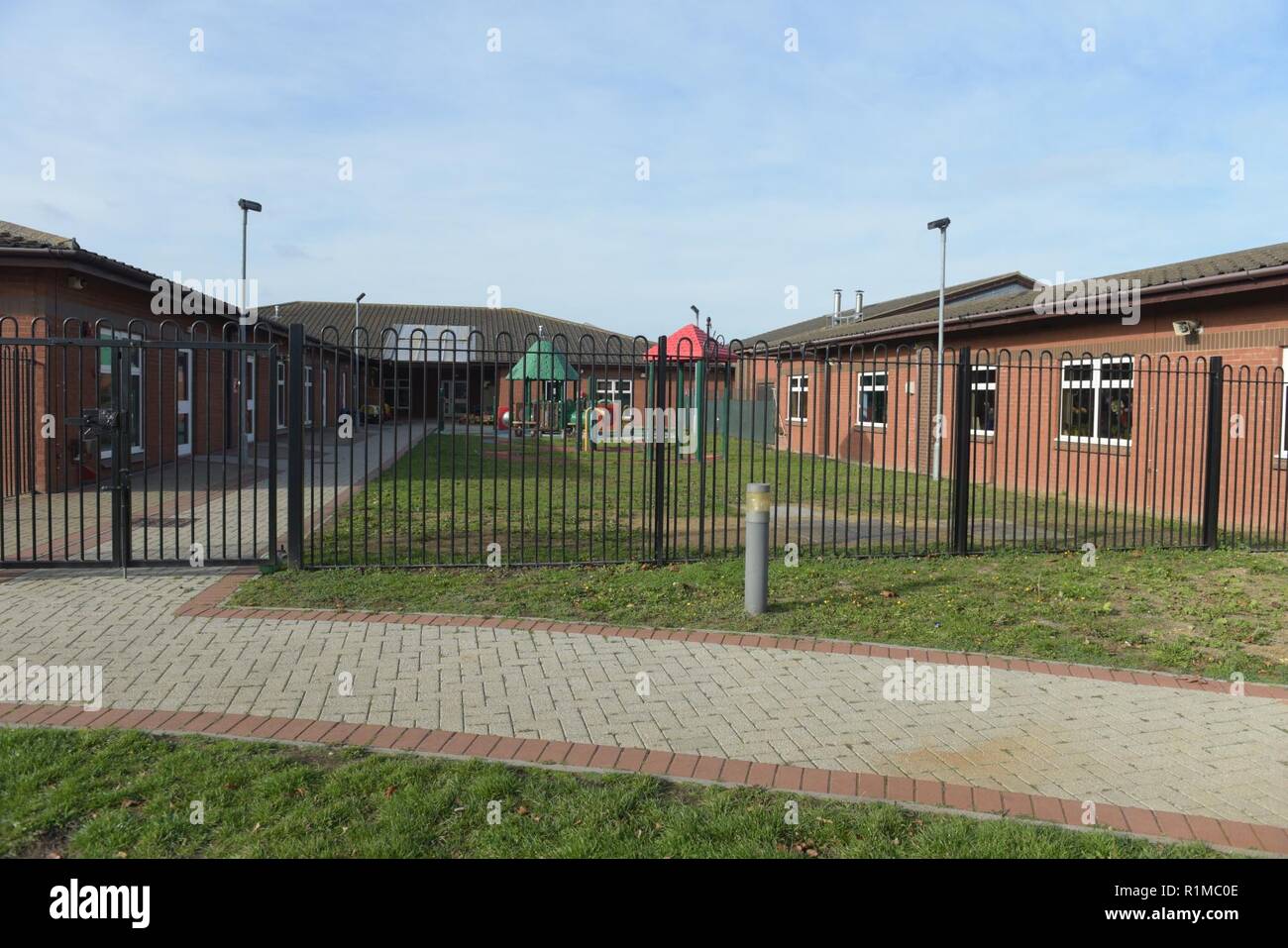 U.S. Air Force child development center in building 288 at RAF ...