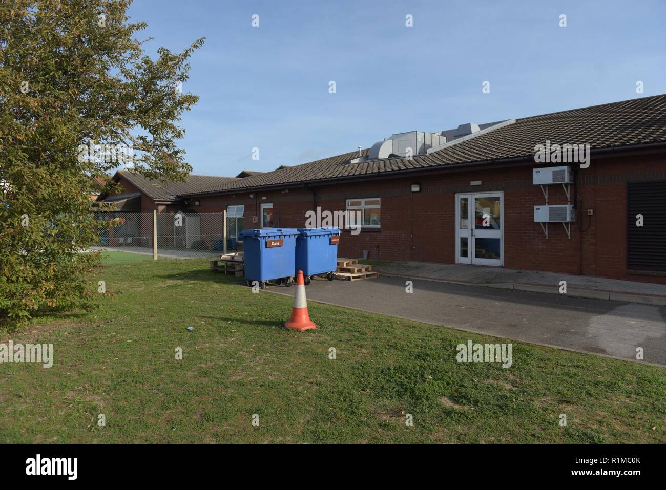 U.S. Air Force child development center in building 288 at RAF ...