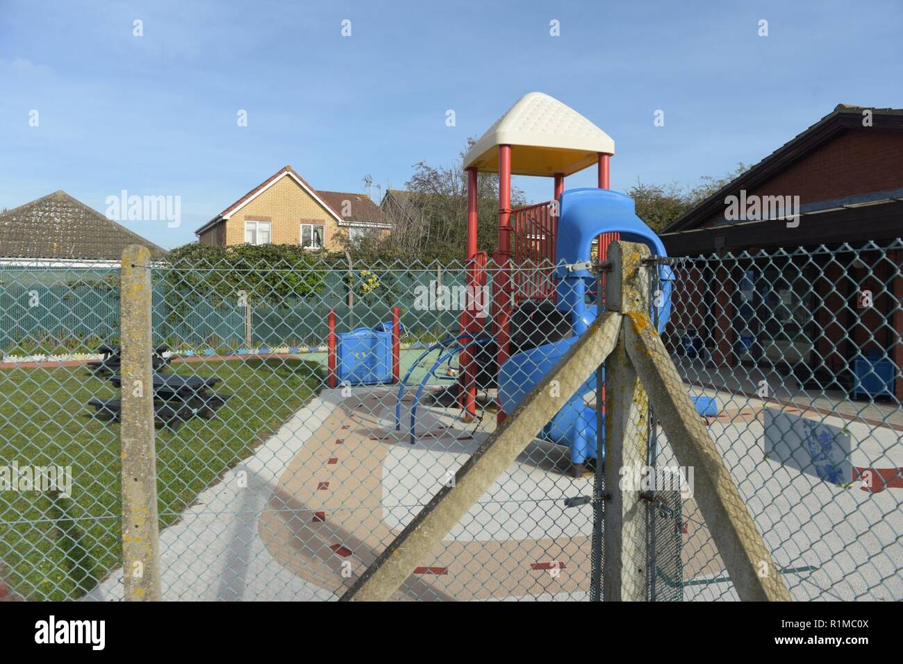 U.S. Air Force child development center in building 288 at RAF ...