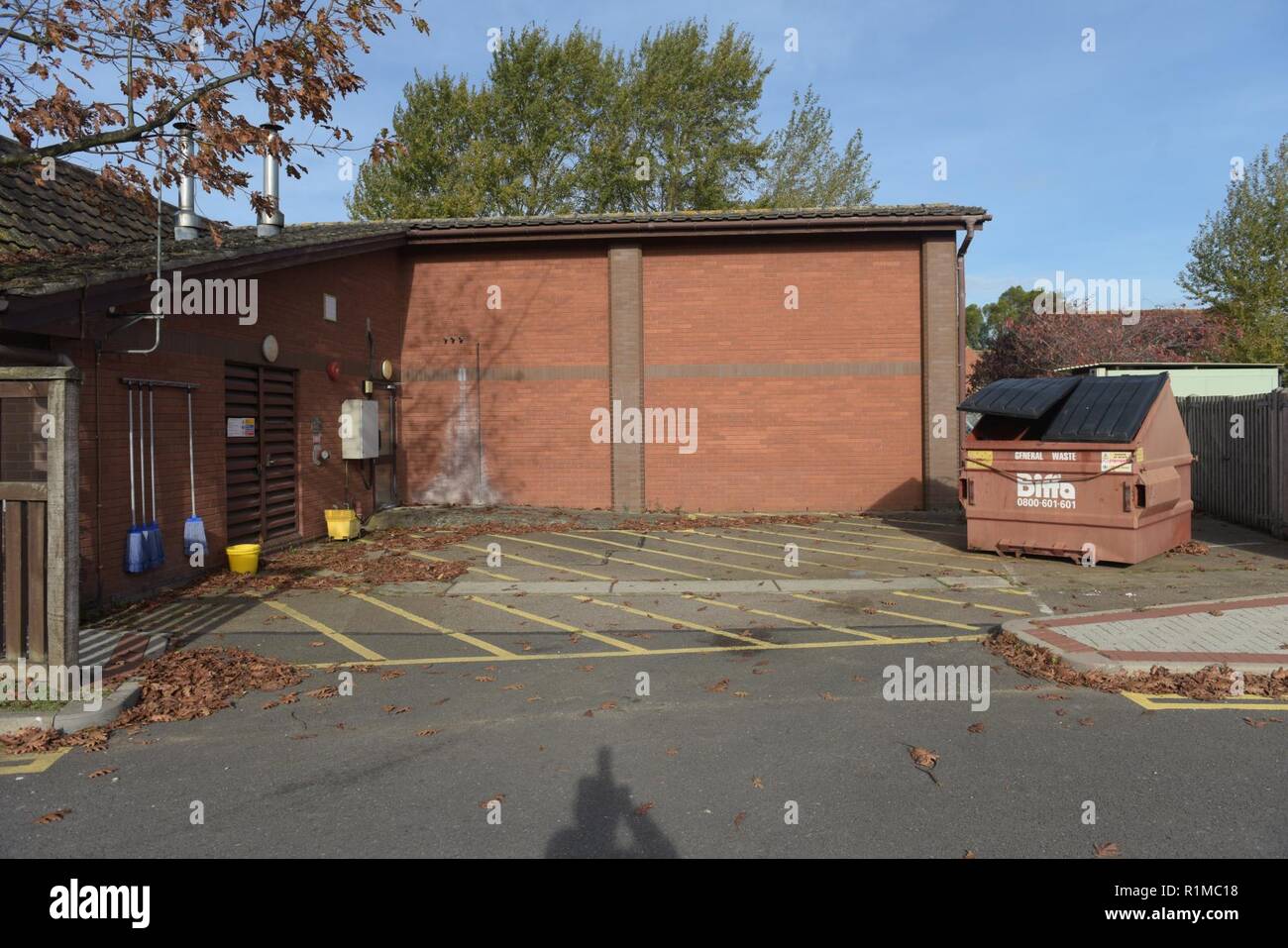U.S. Air Force child development center in building 288 at RAF ...