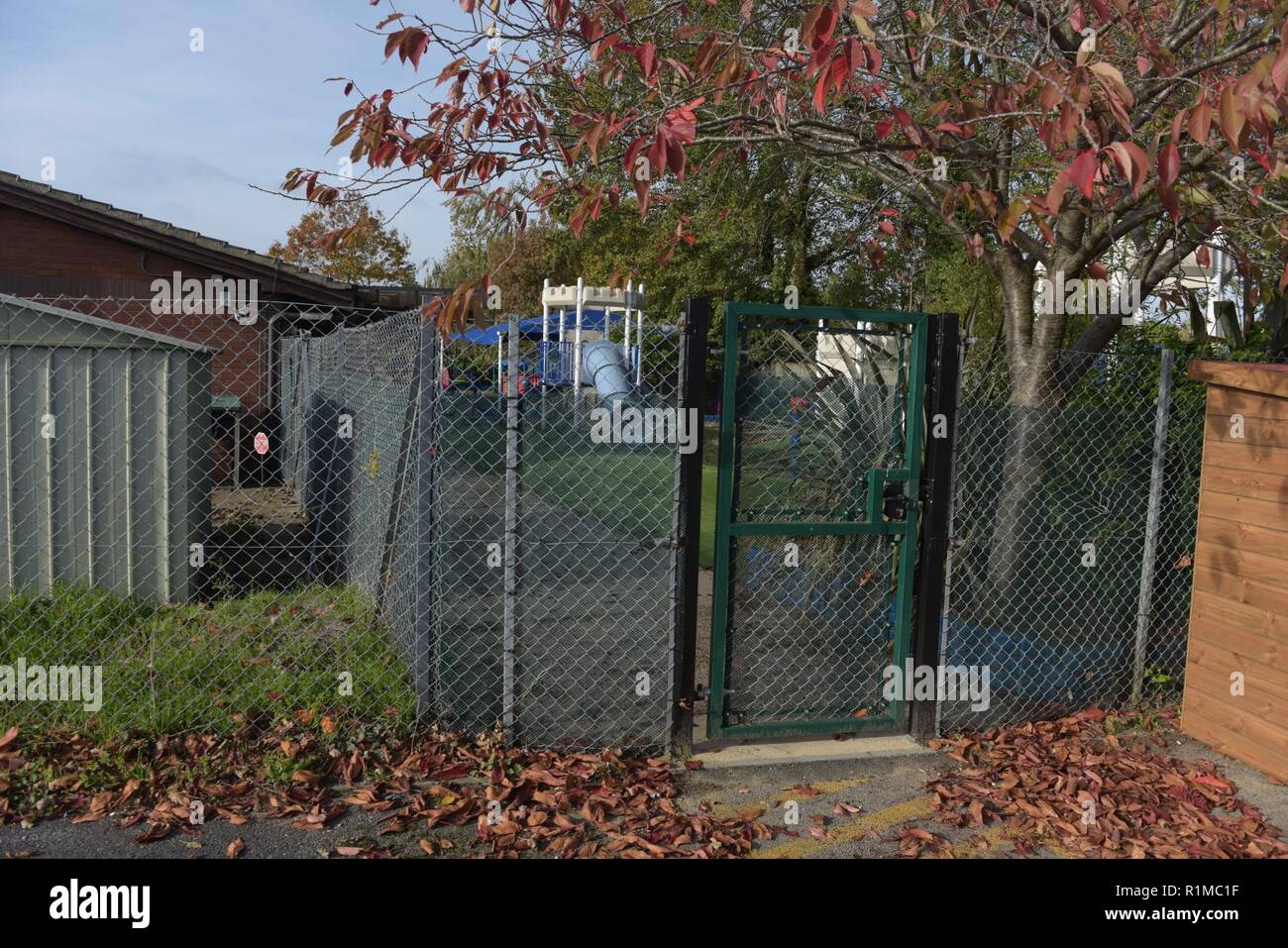 U.S. Air Force child development center in building 288 at RAF ...