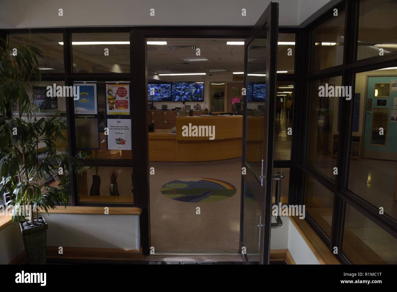 U.S. Air Force child development center in building 288 at RAF ...