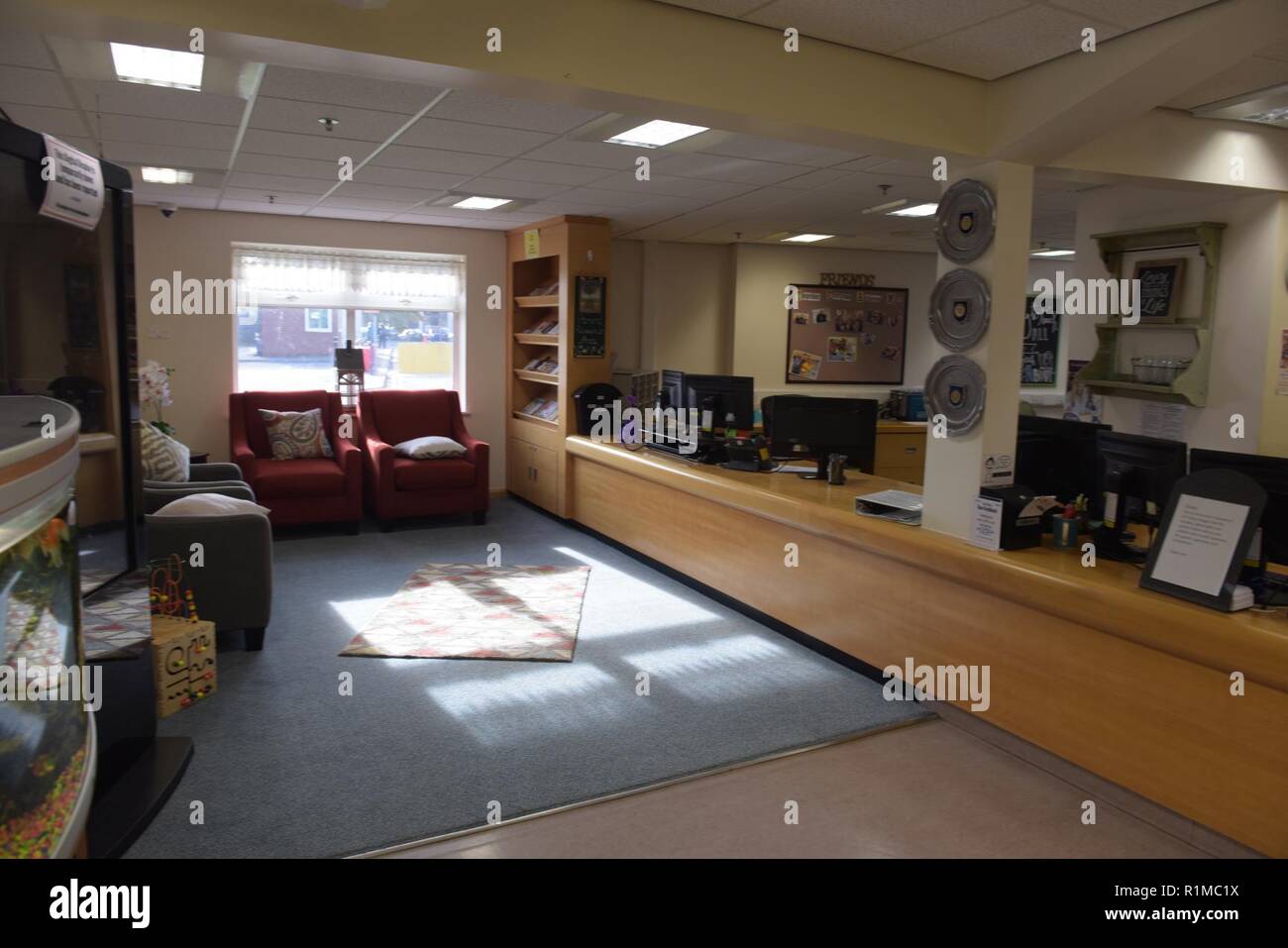 U.S. Air Force child development center in building 288 at RAF ...