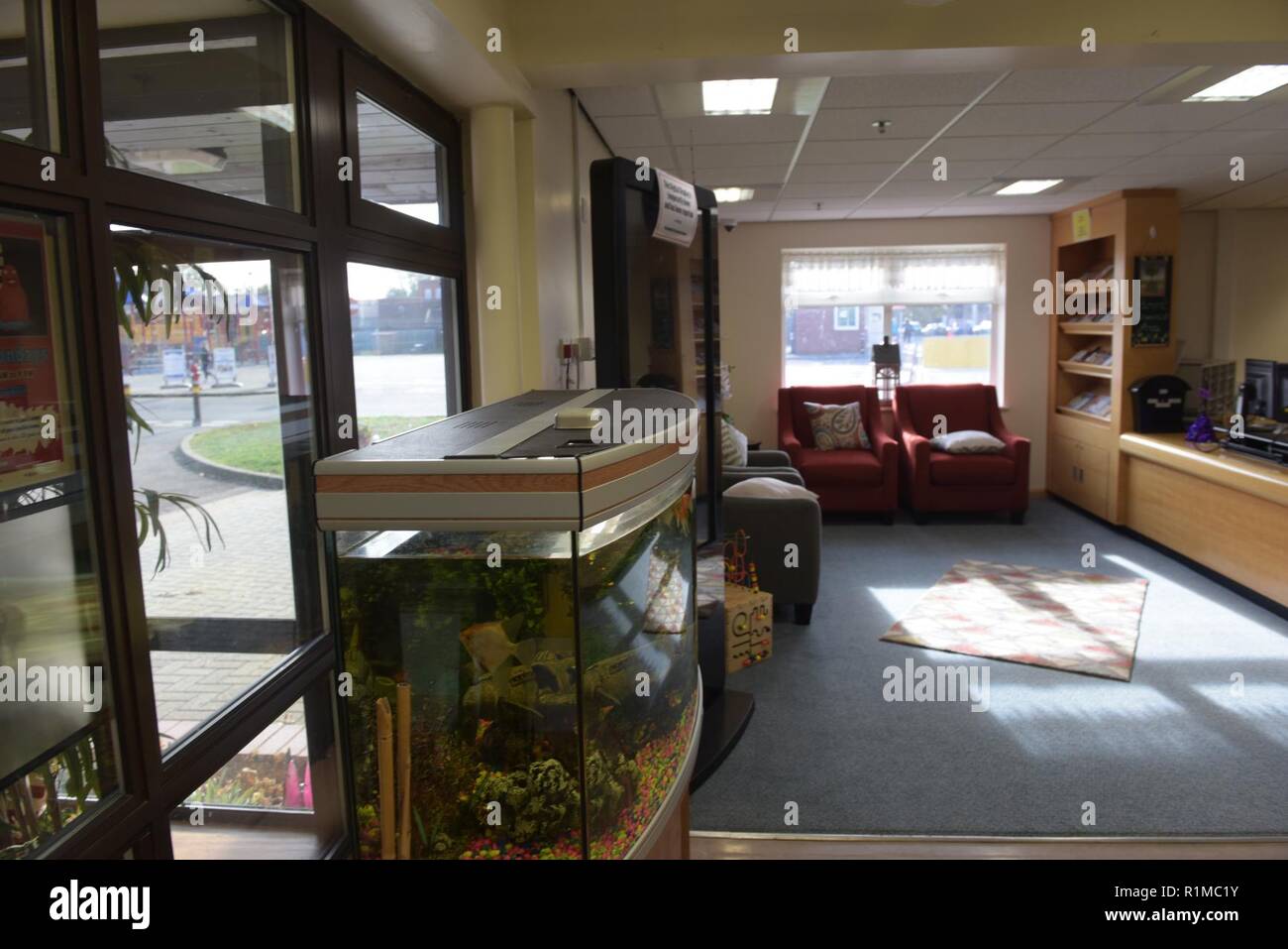 U.S. Air Force child development center in building 288 at RAF ...