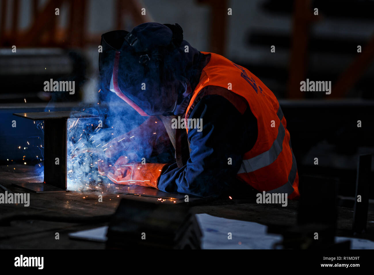 Day In The Life Of Welder High Resolution Stock Photography and Images ...