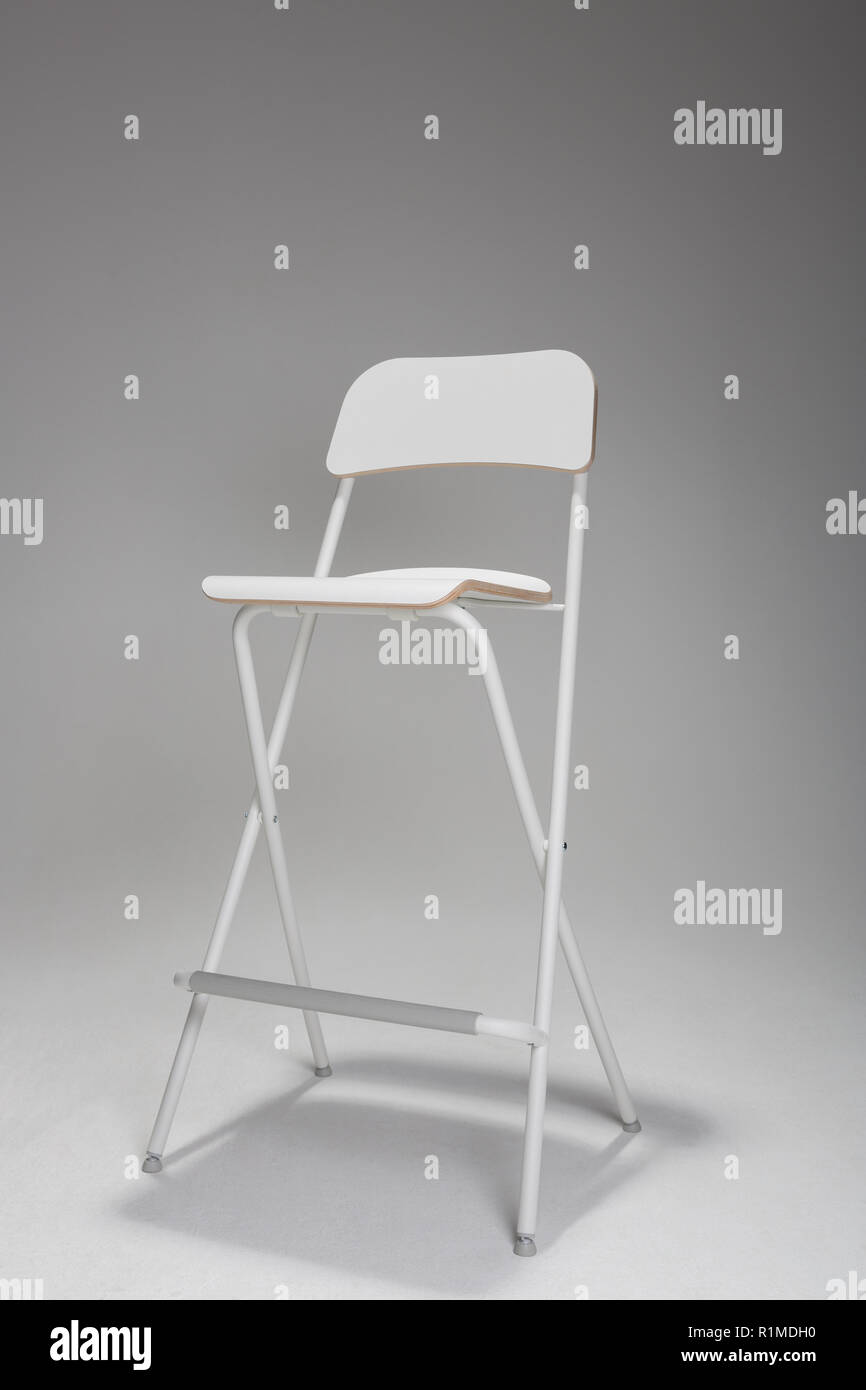 White stool hi-res stock photography and images - Alamy
