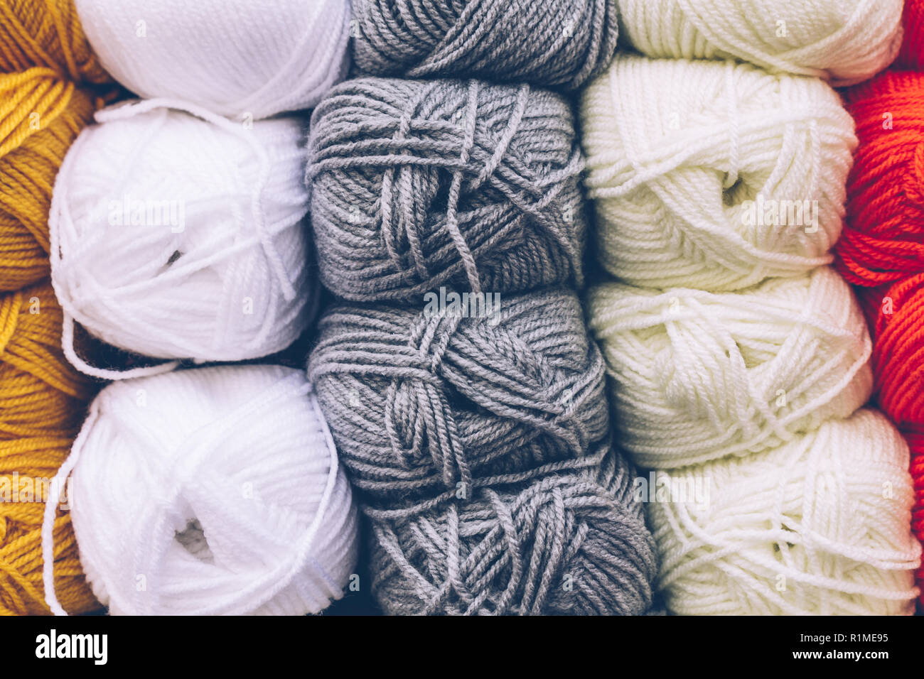 Wools balls hi-res stock photography and images - Alamy