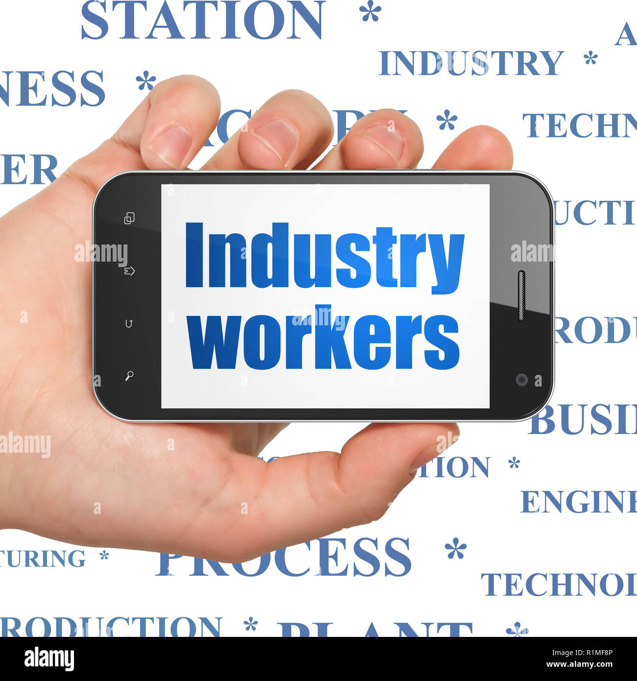 Cell phone factory workers hi-res stock photography and images - Alamy