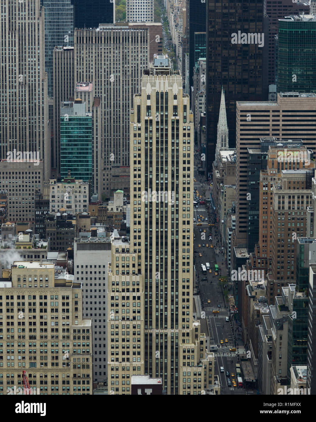 Times square from above hi-res stock photography and images - Alamy
