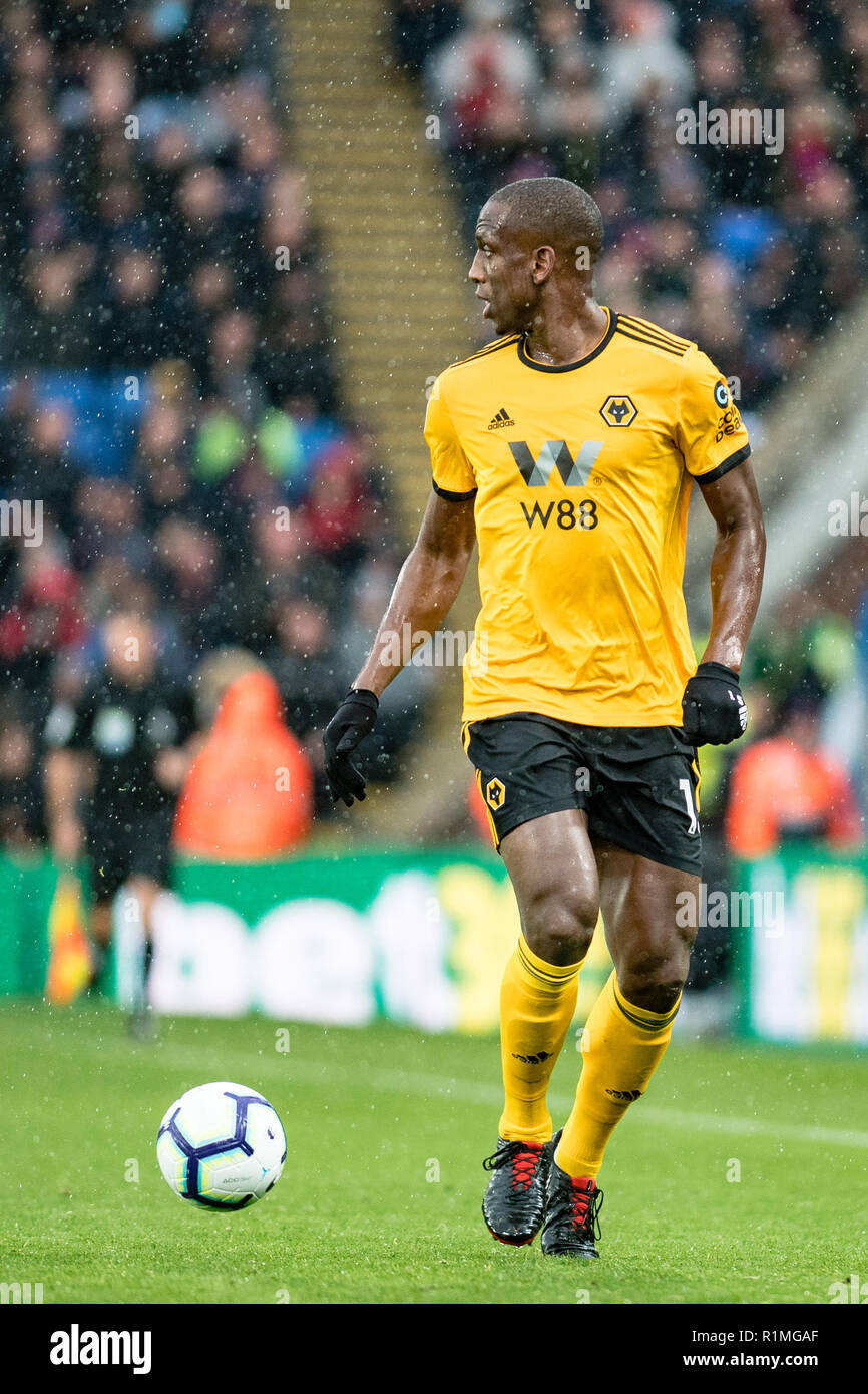 LONDON, ENGLAND - OCTOBER 06: Willy Boly of Wolverhampton during the ...
