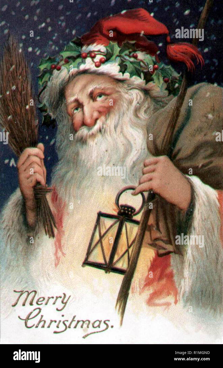 St nicolas christmas vintage hi-res stock photography and images - Alamy