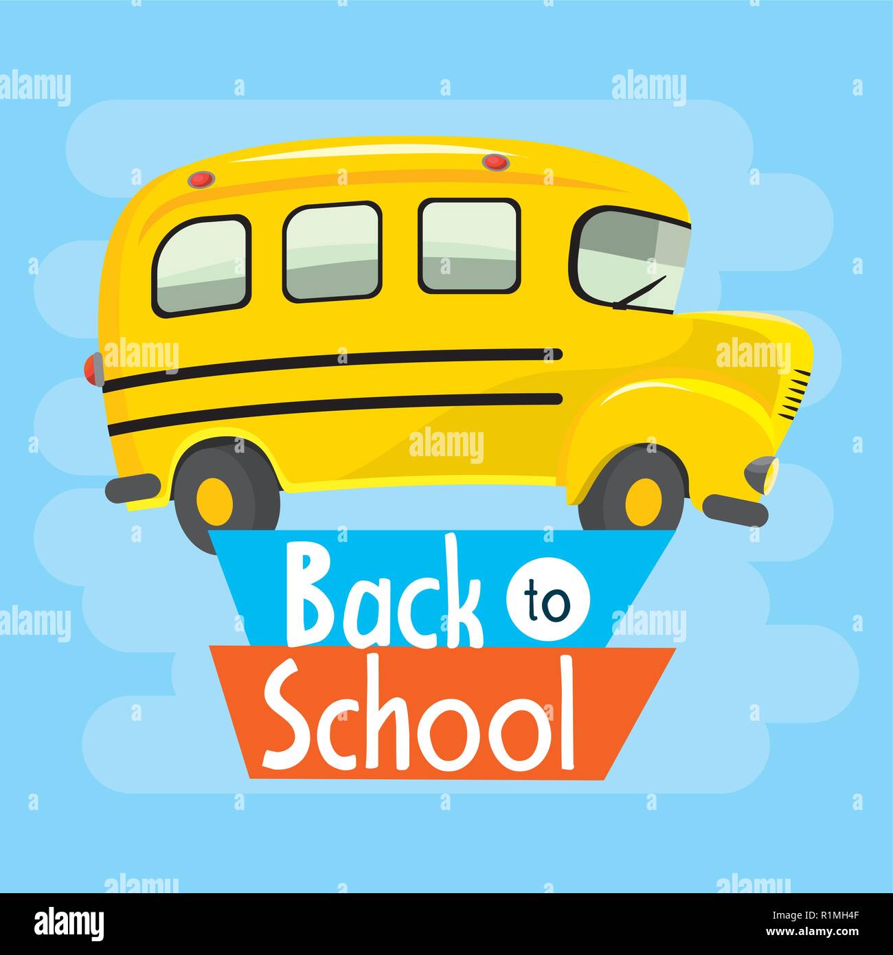 school bus transport education vehicle Stock Vector Image & Art - Alamy