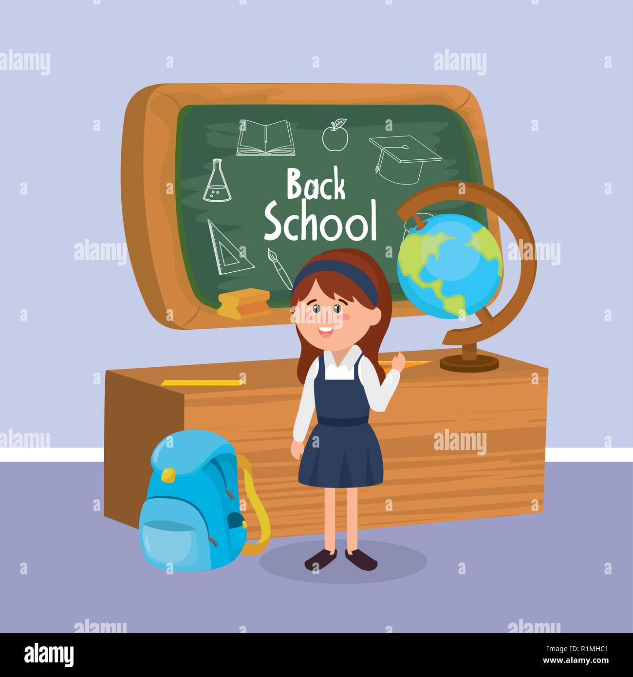 Student students map Stock Vector Images - Alamy