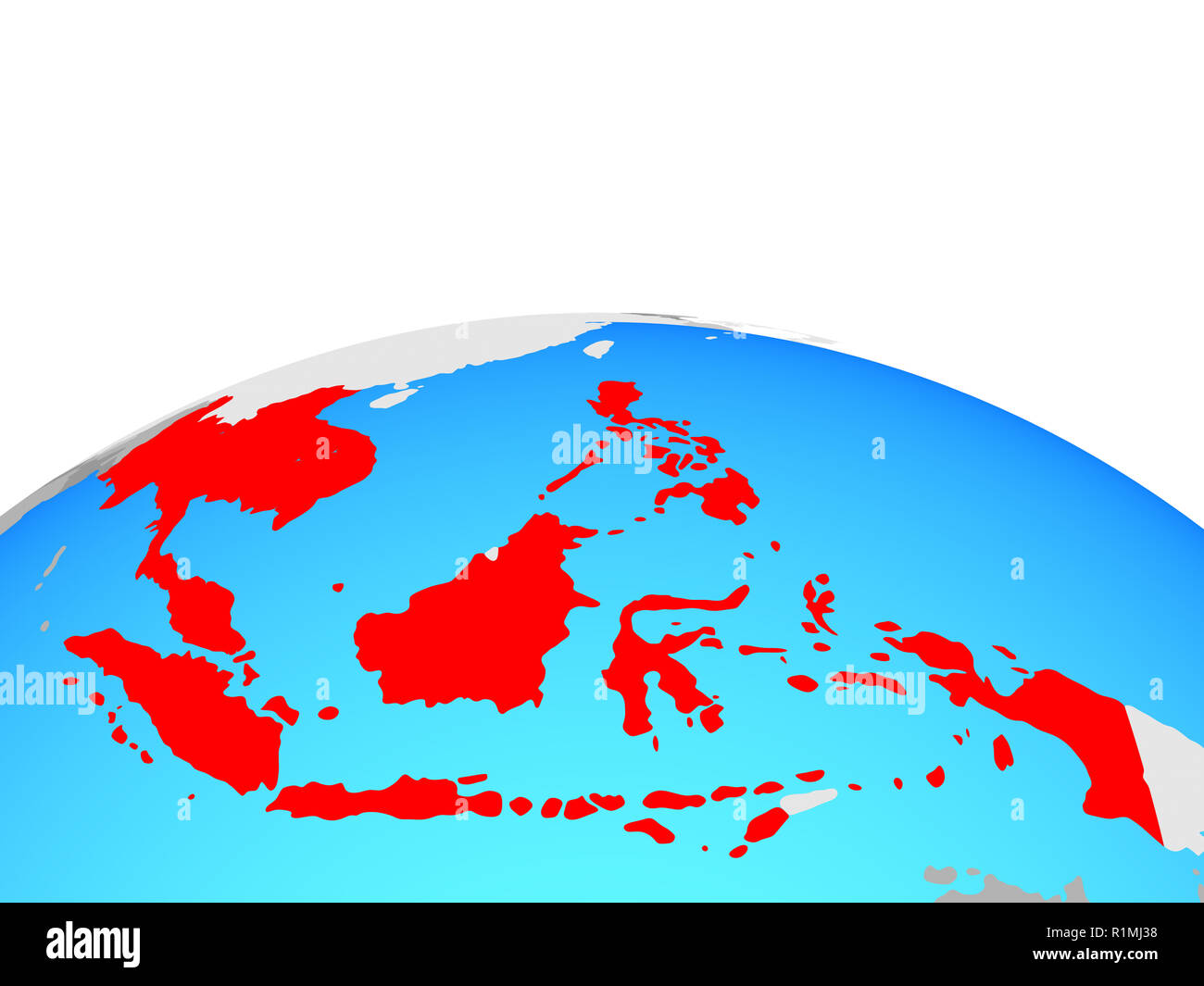 Asean countries map hi-res stock photography and images - Alamy