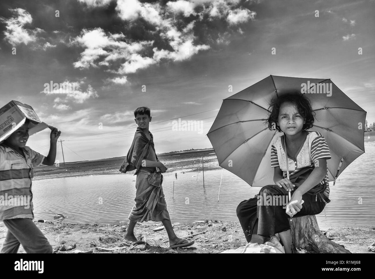 Bangladesh life Black and White Stock Photos & Images - Alamy